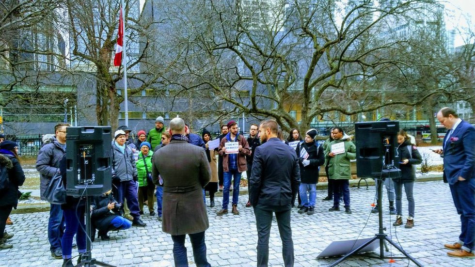 Canadian journalists rally to protect press freedom - NOW Magazine