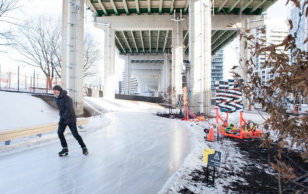 In photos: The Bentway Skate Trail - NOW Magazine