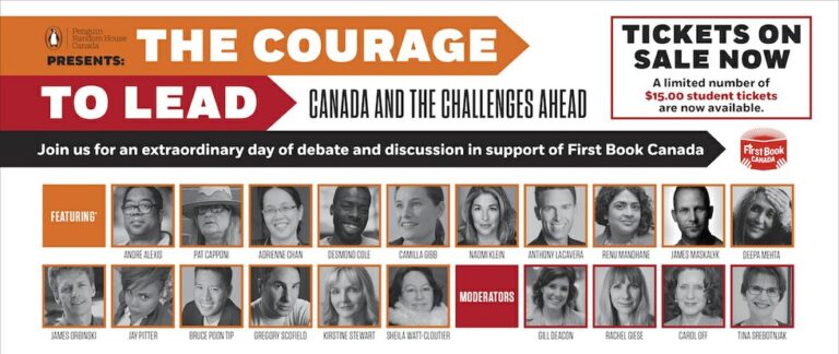 The Courage to Lead brings together prominent thinkers on Canada's ...
