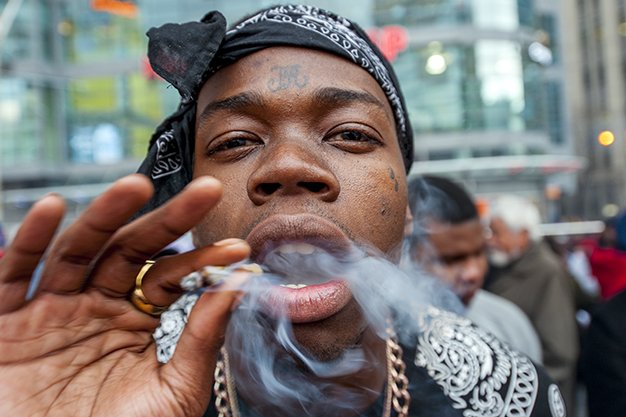 Photo gallery: A very soggy, smoky 4/20 - NOW Magazine