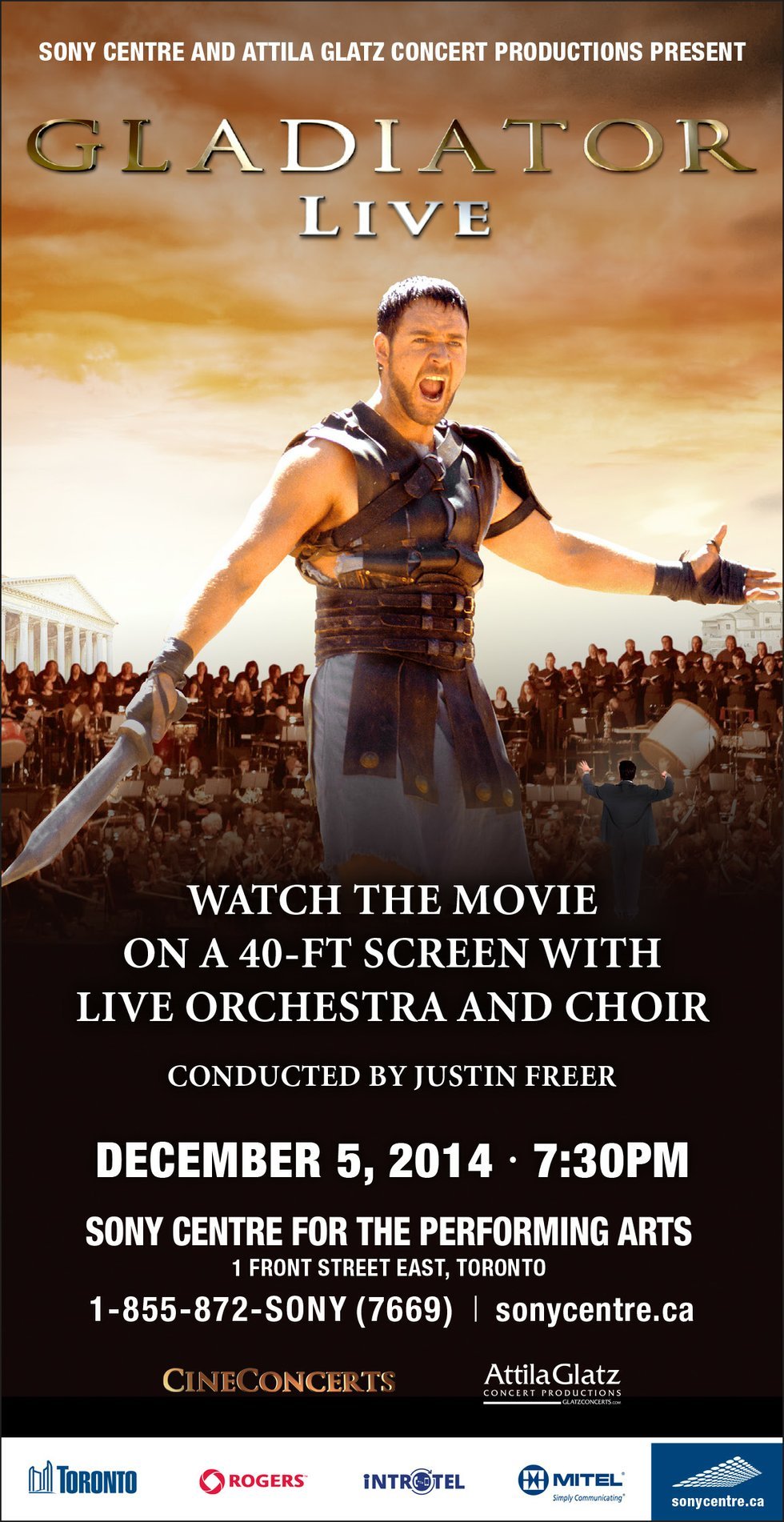 Gladiator Live - NOW Magazine