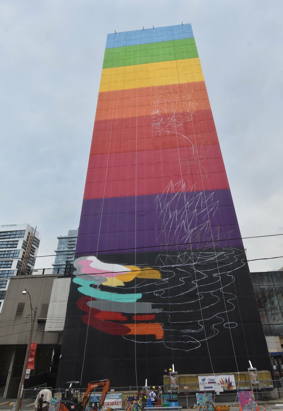 Okuda brings fresh global street art to Toronto - NOW Magazine