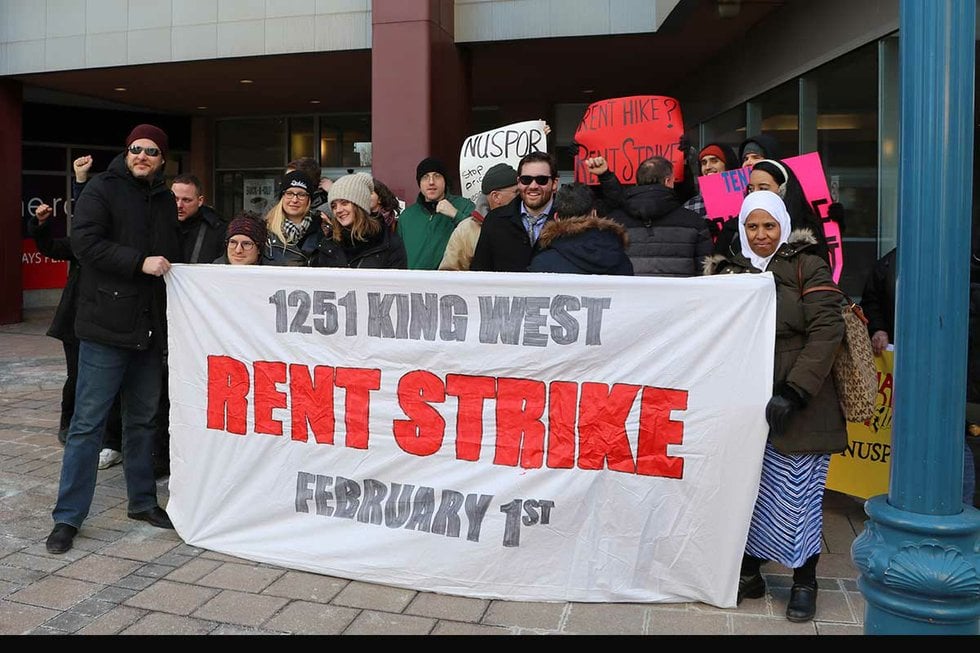 Parkdale tenants stage rent strike to protest unfair rent hike - NOW ...
