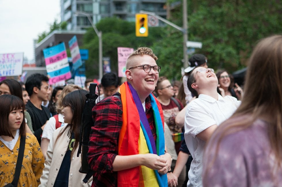 In photos: the faces of Toronto's Trans March 2018 - NOW Magazine