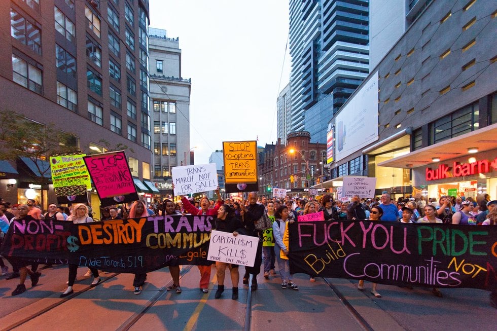 In photos: the faces of Toronto's Trans March 2018 - NOW Magazine