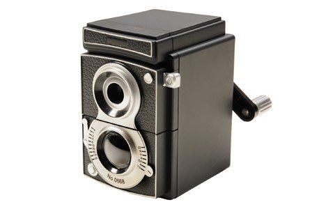 Kikkerland camera pencil sharpener - NOW Magazine