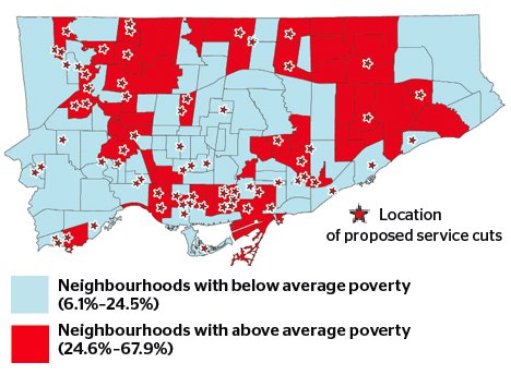 Mapping a budget disaster - NOW Magazine