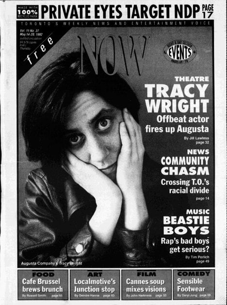 Tracy Wright - NOW Magazine