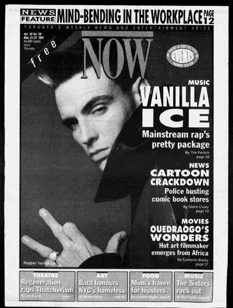 Vanilla Ice - NOW Magazine