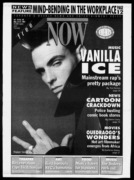 Vanilla Ice - NOW Magazine