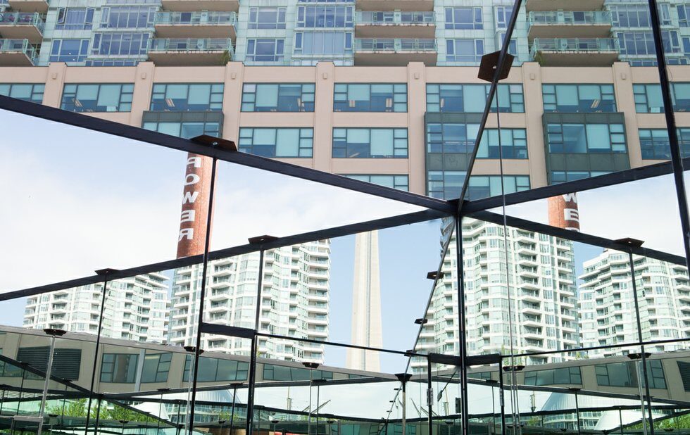 Photos: Luminato's House Of Mirrors reconfigures the waterfront skyline ...