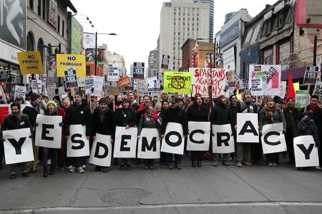 Prorogue protest - NOW Magazine