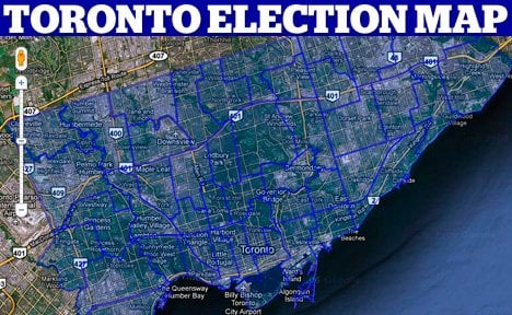Live Toronto election map - NOW Magazine