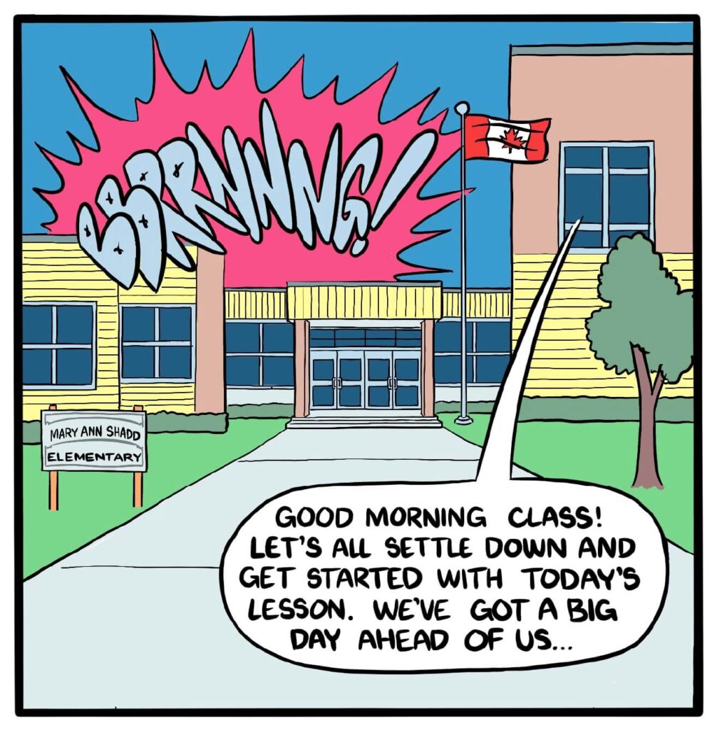 Comic: Time to get schooled on Black Canadian authors - NOW Toronto