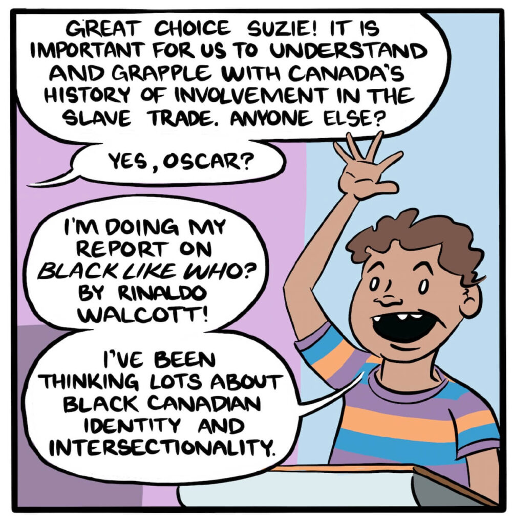 Comic: Time to get schooled on Black Canadian authors - NOW Toronto