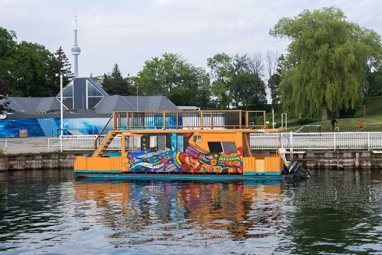 Muralist Philip Cote is painting Indigenous stories all over Toronto