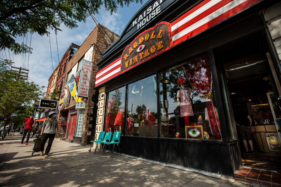 Creepy dollhouse meets circus at Toronto's Ragdoll Vintage