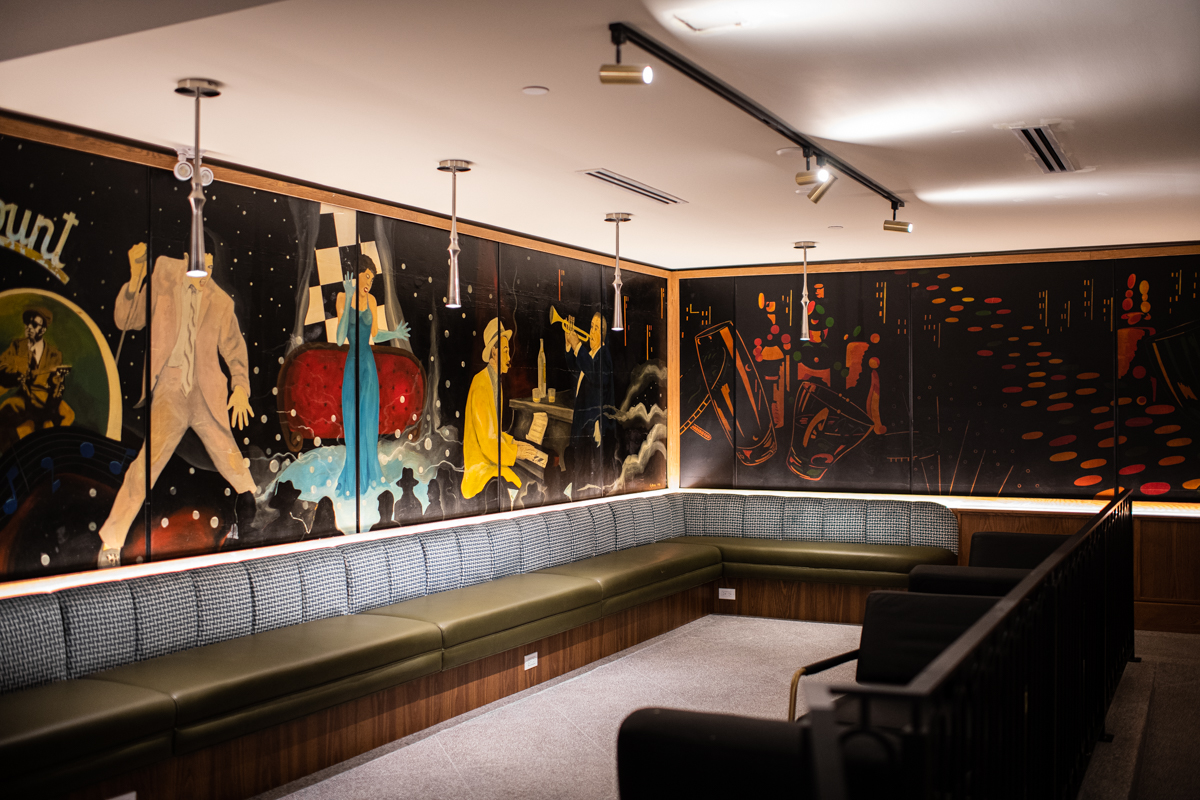 A first look inside the rebuilt Silver Dollar Room