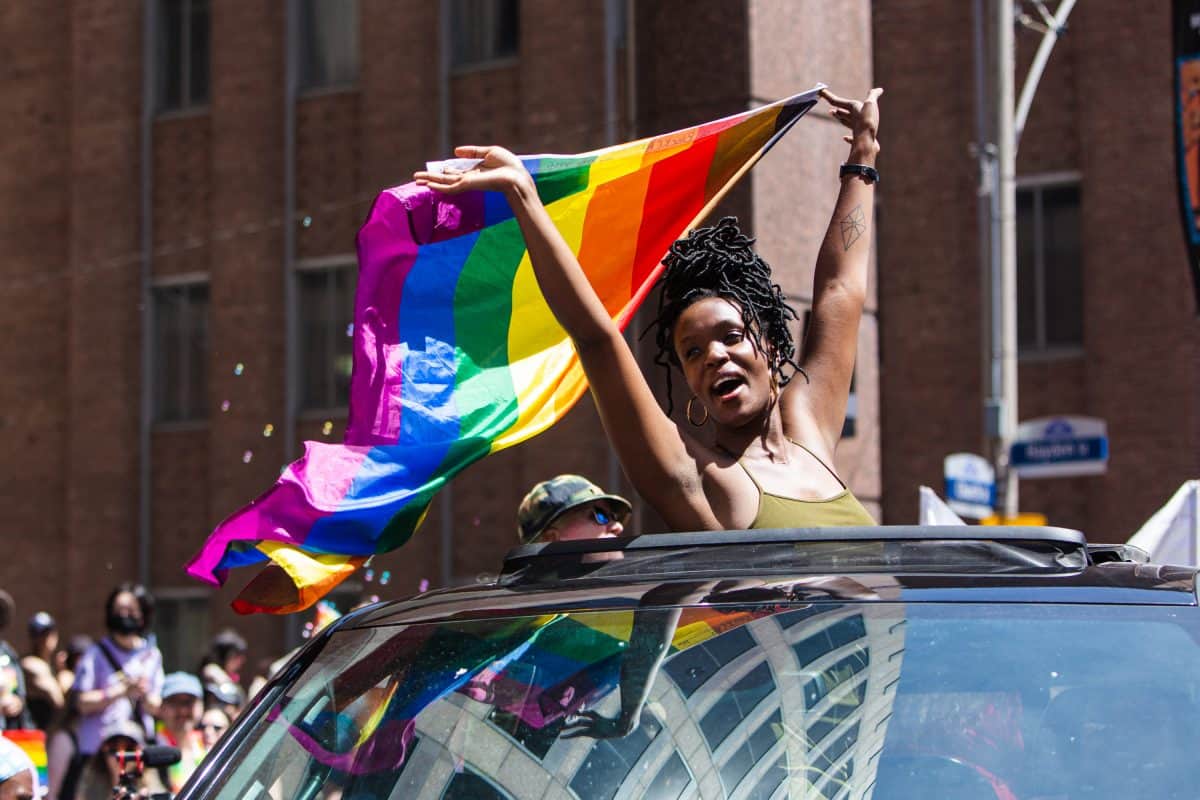 Pride Toronto 2022 in photos: Dyke March wears its pro-choice colours