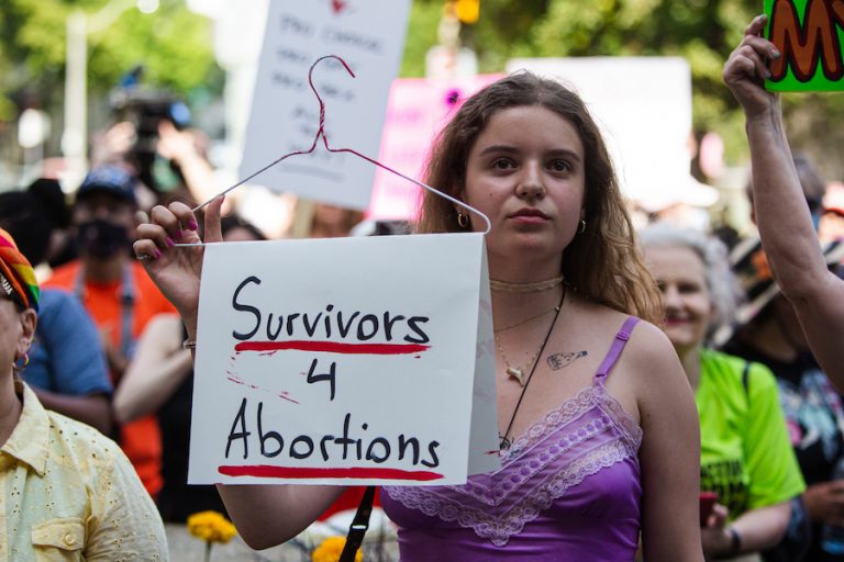 Pride Toronto 2022 in photos: Dyke March wears its pro-choice colours