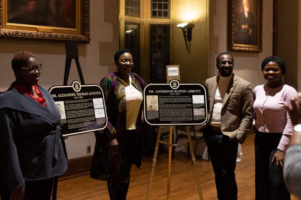 Toronto unveils new plaques in honour of city’s first Black doctors ...
