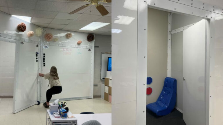 A bullet proof safe room for classrooms is going viral and some people ...
