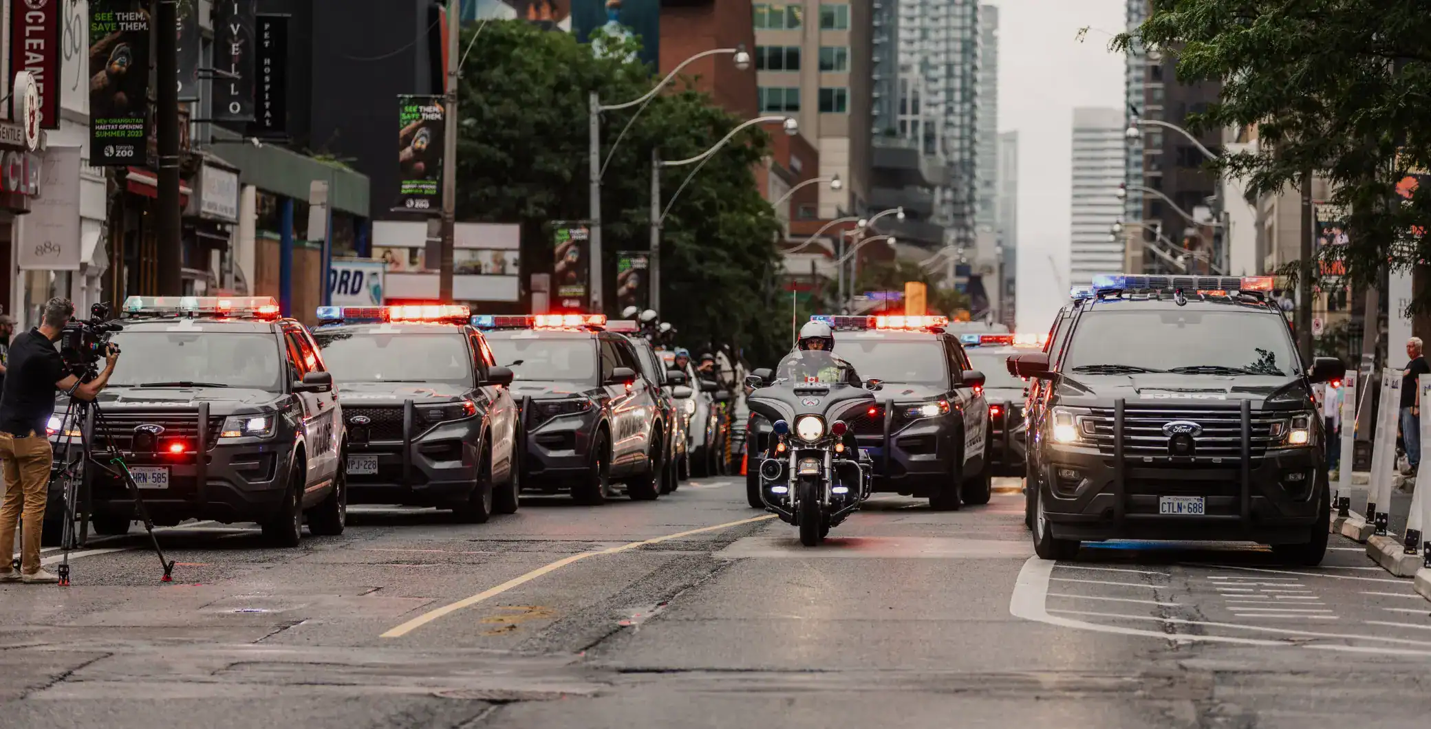 Toronto police hold procession for K9 killed in line-of-duty - NOW Toronto