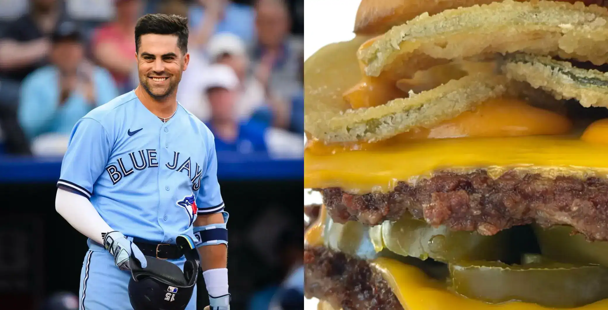 Blue Jays’ Whit Merrifield creates burger with local restaurant and $1 ...