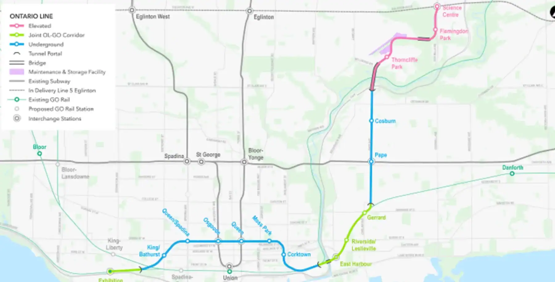 Construction of Line 5 at Yonge and Eglinton is almost complete