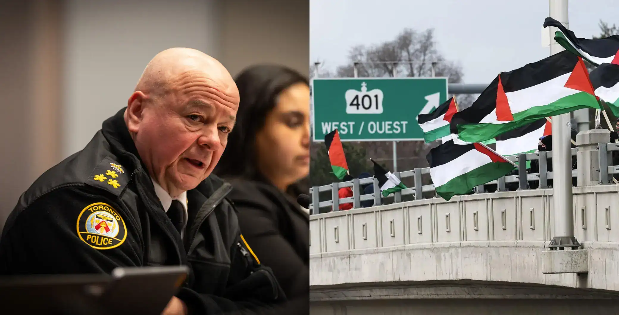 Toronto police ban protests on Avenue Road bridge; people could be ...