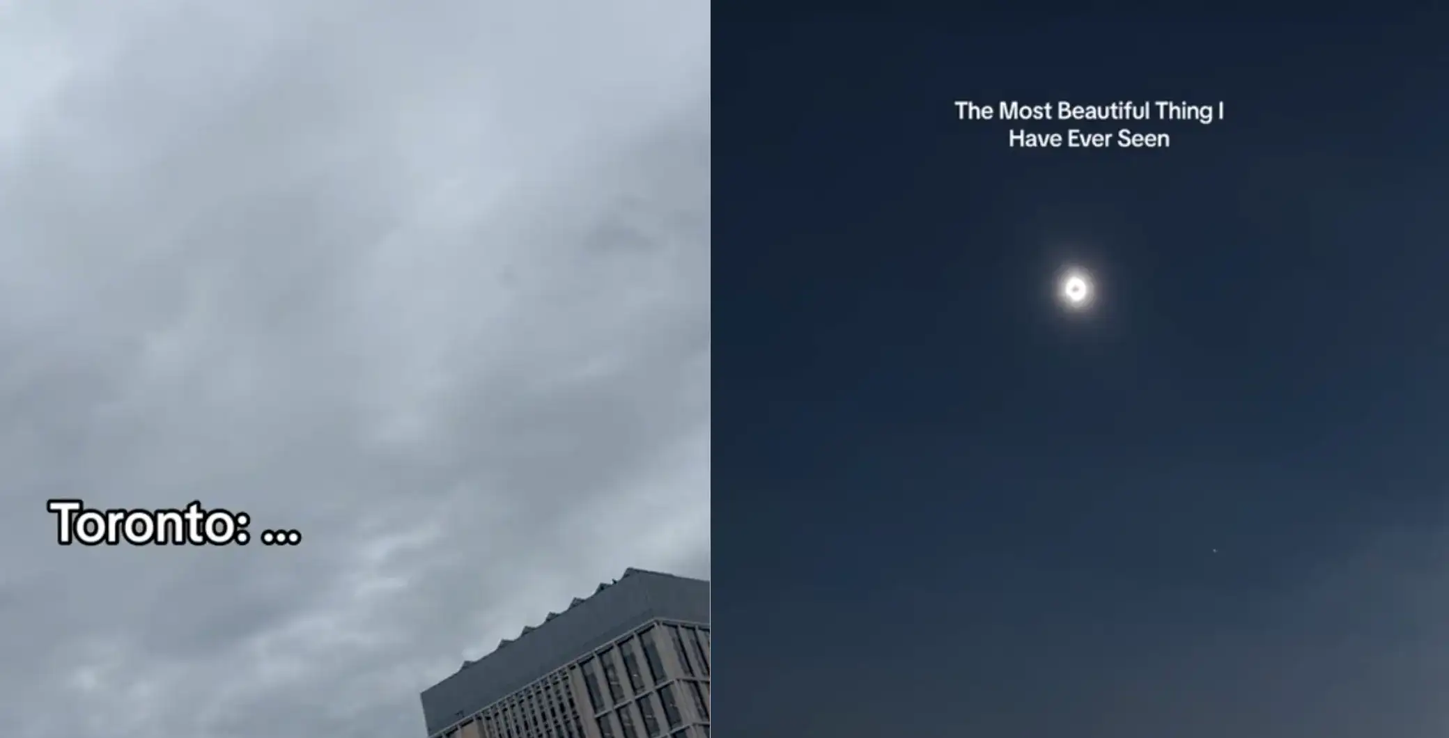 ‘Nothing I’ve ever seen before,’ Canadians were either in awe or let down by the total solar ...