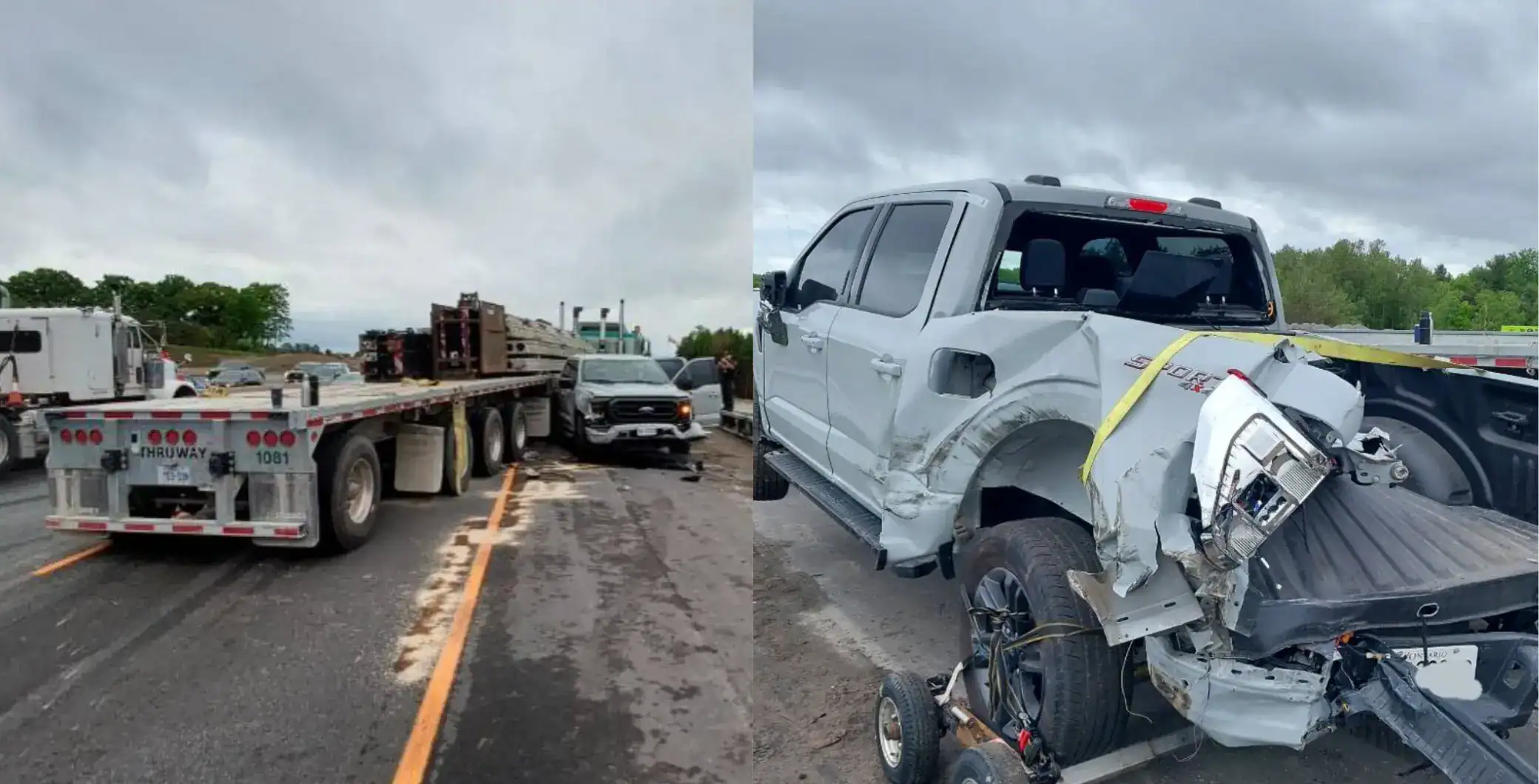 Good Samaritan’s car stolen by passengers involved in Hwy 400 crash: OPP