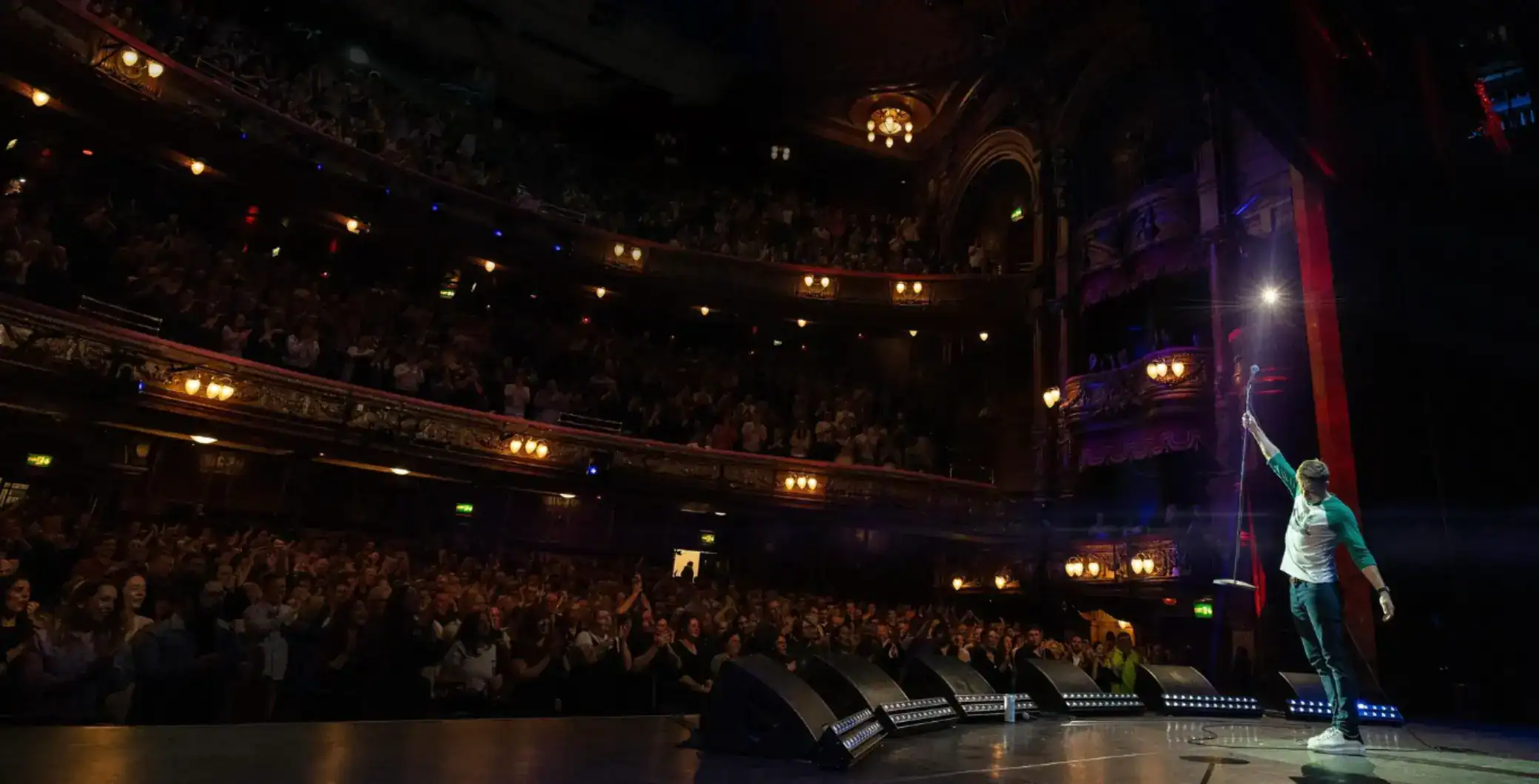 British comedian Russell Howard is bringing his record-breaking stand ...