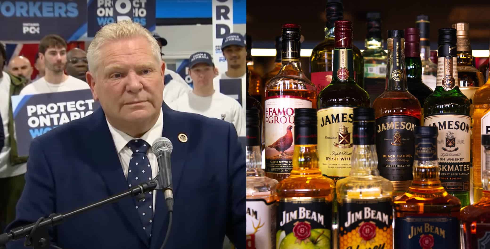 ‘It’s always booze with this guy,’ Ontarians slam Doug Ford’s plan to axe the minimum retail ...