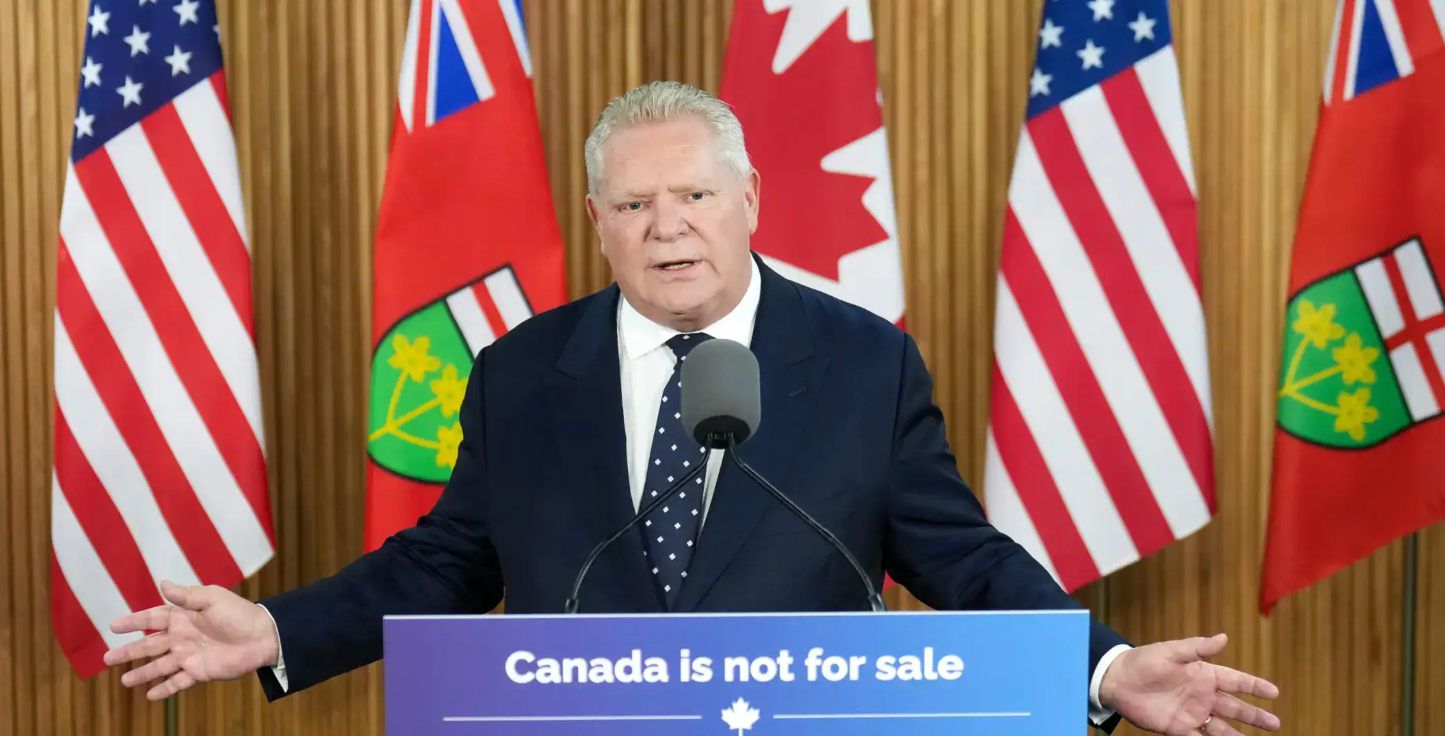 ‘We will never back down,” Ford says electricity tariffs on U.S. are ...