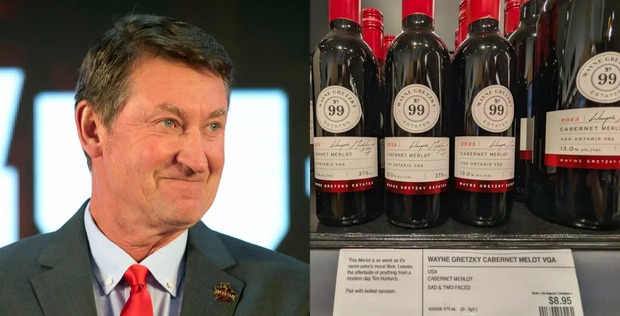 ‘Reeks of betrayal,’ Canadians are reacting to altered LCBO wine labels that mock Wayne Gretzky ...