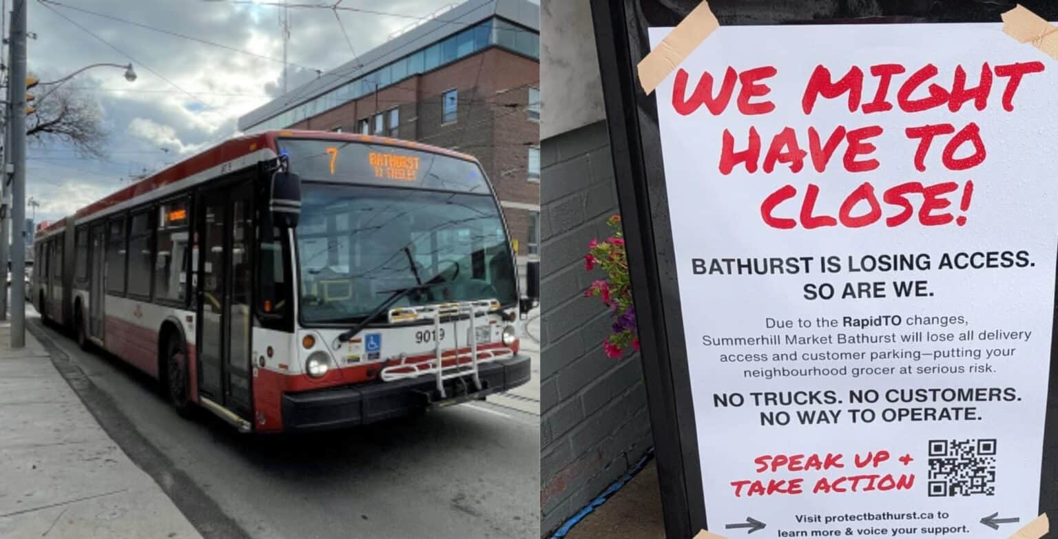 Toronto business owners warn shops ‘might have to close’ if dedicated ...