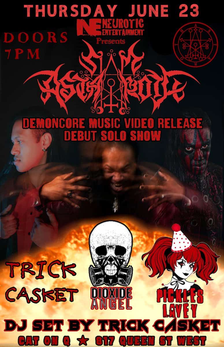Sam Astaroth Solo Show/Music Video Release - NOW Magazine
